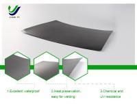 China Seamless HDPE Smooth Geomembrane 0.3-3.0mm Thickness 1-9m Width for Seepage Control for sale