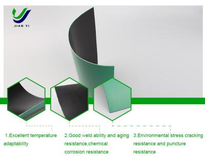 China HDPE Geomembrane Sheets 0.3mm-3.0mm Thickness for Landfill and Mining Anti-Seepage Applications for sale