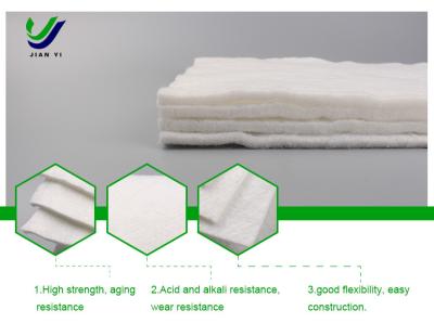 China Long Fiber Geotextile 4.5-50 kN/m Tensile Strength for Filtration Isolation Drainage in Heavy Metal Smelting for sale