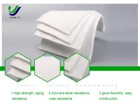 China Acid Alkali Resistant Geotextile 100-800g/㎡ for Landfill Tailings Ponds | 1.0-6.6m Width for sale