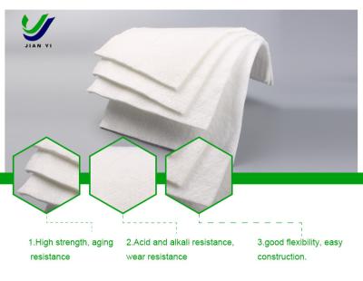 China Acid Alkali Resistant Geotextile 100-800g/㎡ for Landfill Tailings Ponds | 1.0-6.6m Width for sale
