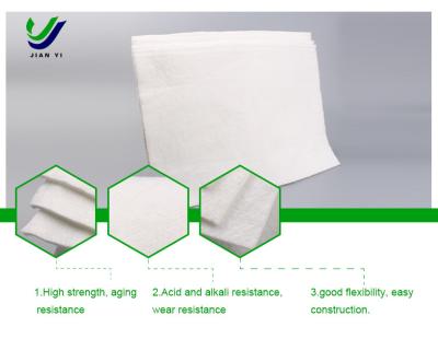 China Special Geotextile Cloth for Salt Alkali Marsh Tailings Pond 100-800g/㎡ 1.0-6.6m Width Industrial Grade for sale