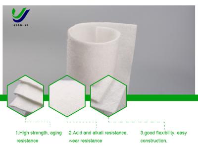 China UV Resistant Long Fiber Geotextile 100-800g/㎡ with Chemical Resistance for Civil Engineering Projects for sale