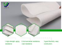 China Corrosion Resistant Long Fiber Geotextile 100-800g/㎡ with 230°C Temperature Resistance for Civil Engineering for sale