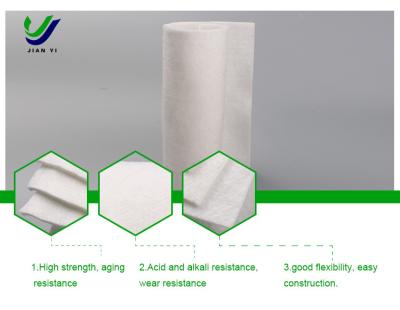 China Customized Long Fiber Geotextile 50-200m Length, 100-800g/m² Weight for Road Construction and Civil Engineering for sale