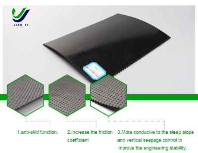 China Textured HDPE Geomembrane 0.75-3.00mm Thickness for Slope Engineering and Dam Anti-Seepage Applications for sale