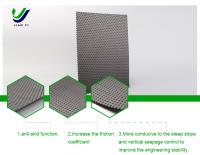 China 1.5mm Textured HDPE Geomembrane for Landfill and Slope Engineering with 4-8m Width Options for sale