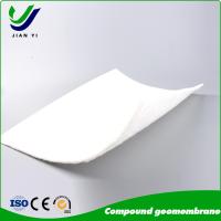 China Double Membrane Single Fabric Composite Geomembrane 0.25-1.0mm Thickness for Environmental Protection Projects for sale