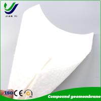 China HDPE Compound Geomembrane 0.2-3mm Thickness for Cofferdam Construction with 20KN Breaking Strength for sale