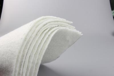China Staple Fiber Geotextile 100g-800g/m2 with 3-40 KN/m Breaking Strength for Civil Engineering Projects for sale