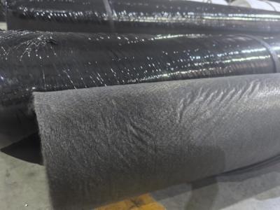 China Acid & Alkali Resistant Black Long Fiber Geotextile - 100-800g/㎡ Weight, 6-54 KN/m Strength for Environmental Protection for sale