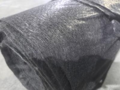 China Black Long Fiber Geotextile 6-54 KN/m for Roads Railways and Airport Runways for sale