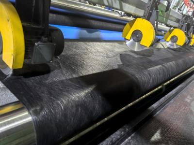 China Black Long Fiber Geotextile 100-800gsm High Tensile Strength Puncture Resistant for Building Structures for sale