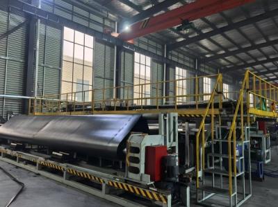 China Carbon Black 2.0-3.0% HDPE Textured Geomembrane 1.5mm for Tailings Storage Prevention for sale