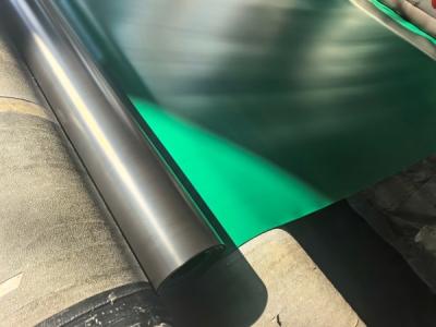 China Black Green Dual Color HDPE Smooth Geomembrane 1.5mm Thickness 6m Width for Waterproof Projects for sale