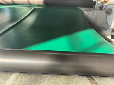 China Black Green Dual Color HDPE Smooth Geomembrane 1.5mm 7m Width for Landfill Lining for sale