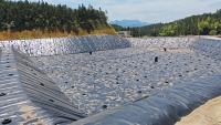 China High-Density Polyethylene Smooth Geomembrane The Perfect Solution for Chemical Resistance for sale