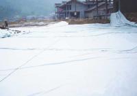 China Polyester Filament Nonwoven Geotextile 1.0m-6.6m Width for Landfill and Tailings Pond Engineering for sale