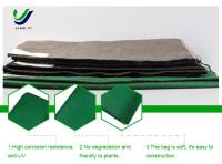 China High Temperature Resistance Nonwoven Geofabric Bags for Reservoir Dam Slope Maintenance with ≥30 kN/m Tensile Strength for sale