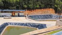 China HDPE Geomembrane 1.5-3.0mm for Gloss Adjustment Pond Chemical Resistant Liner for sale