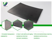 China HDPE Geomembrane 1.5-3.0mm for Gloss Adjustment Pond Chemical Resistant Liner for sale