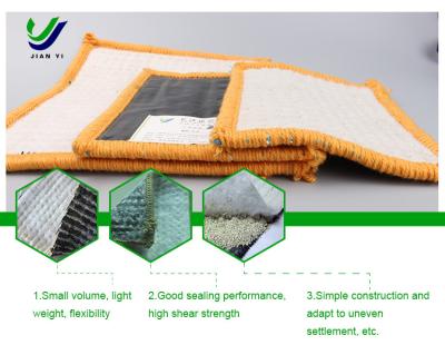 China Needle-Punched Sodium Bentonite GCL 4000-6000 gsm Geosynthetic Clay Liner Anti-Seepage for sale