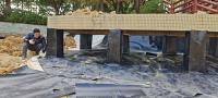 China HDPE Geomembrane Liner 1.5mm Thick for Landfill and Stormwater Containment for sale