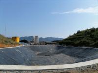 China HDPE Smooth Geomembrane 1.5mm-3.0mm for Tailings Management Chemical Resistance pH 1-14 for sale