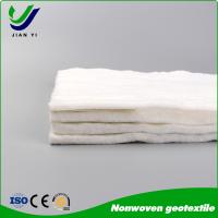 China Nonwoven Long-Fiber Geotextile 1200 kN/m Tensile for Industrial Waste Landfill Projects for sale