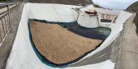 China Nonwoven Long-Fiber Geotextile 1200 kN/m Tensile for Industrial Waste Landfill Projects for sale