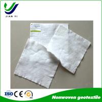 China White Light Weight Staple Fiber Geotextile With Excellent Filtering Function for sale