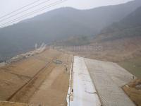 China High Tensile Strength Staple Fiber Geotextile 1m to 6m Width for Coastal Engineering for sale