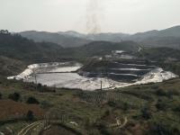 China HDPE Geomembrane 1.5mm Chemical Resistant Impermeable Liner for Tailings Storage Mining Containment for sale