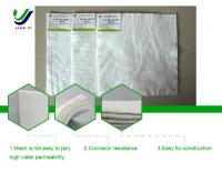 China Needle-Punched Nonwoven Short-Fiber Geotextile 100-800 gsm High Permeability Filtration Root Resistance for sale