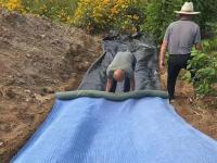 China Flexible Cement Blanket 5-15mm Thick with 50 MPa Strength for Erosion Control and Slope Protection for sale