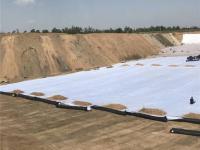 China Long Fiber Geotextile Fabric 40-120 kN/m Tensile Strength UV Resistant for Infrastructure for sale