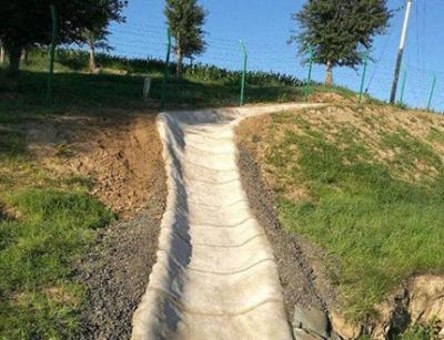 China Corrosion-Resistant Cement Blanket for Industrial Drainage Channels 4m Width Heavy-Duty Liner for sale