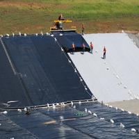 China HDPE Columnar Point Geomembrane 0.5mm-2.5mm for Sewage Pit Drainage and UV Resistance for sale
