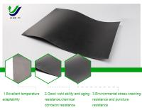 China HDPE Smooth Geomembrane Liner 1.5mm 2.0mm Thickness 700% Elongation Ultra Low Permeability Chemical Resistance Water Containment for sale