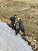 China Cement Infused Geosynthetic Blanket 15-25 MPa Strength 20m-50m Length for Rapid Ground Reinforcement for sale
