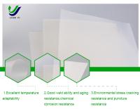 China HDPE Smooth Geomembrane Liner 700% Elongation 480N Puncture Resistance 9m Wide Rolls Coastal Stability for sale