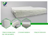 China PP Staple Fiber Nonwoven Geotextile 150g/m2 High Water Permeability Puncture Resistant for Municipal Projects for sale