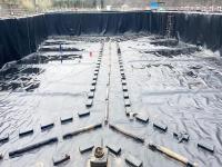 China HDPE Smooth Geomembrane 0.3mm-3.0mm Waterproofing for Underground Construction Tunnels Basements for sale