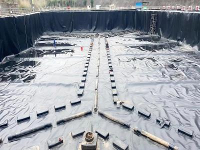 China HDPE Smooth Geomembrane 0.3mm-3.0mm Waterproofing for Underground Construction Tunnels Basements for sale