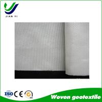 China High Tensile Strength Woven Geotextile Fabric 60-200 kN/m with UV Resistance for Soil Reinforcement and Filtration for sale