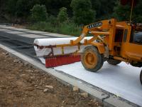 China High Permeability PET Geotextile for Erosion Control and Slope Stabilization 200gsm for sale