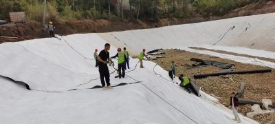 China Composite Geomembrane GT-GM-GT System with 40% Faster Installation and 10+ Year Chemical Resistance for Landfill and Mining Applications for sale