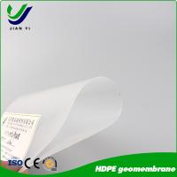 China HDPE Smooth Geomembrane Liner 700% Elongation 480N Puncture Resistance 9m Wide Rolls Coastal Stability for sale