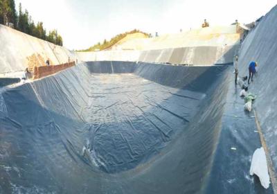 China HDPE Hazardous Waste Containment Geomembrane Liner 1.5mm to 3.0mm for Landfills for sale