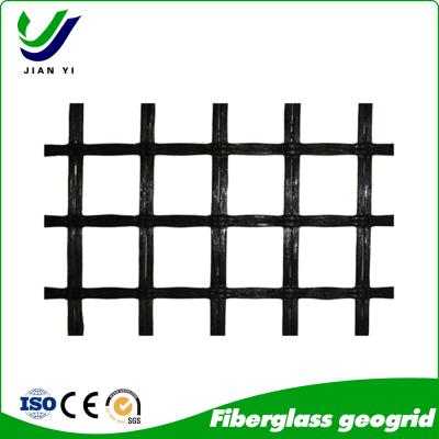 China Steel Plastic Geogrid 100kN/m Tensile Strength for Soil Reinforcement and Slope Stabilization for sale